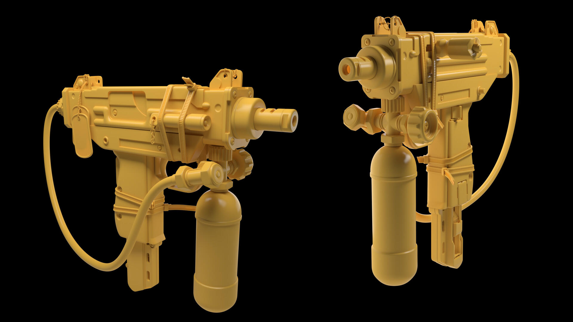 Mini Uzi Gold