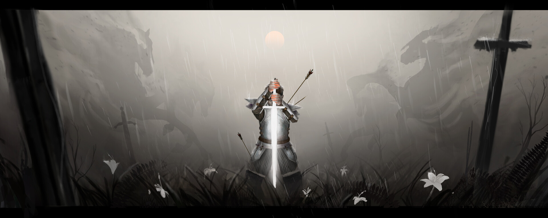 ArtStation - Knight Fall