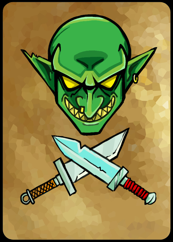 Sion Williams - SINISTER unused Logo and card assets