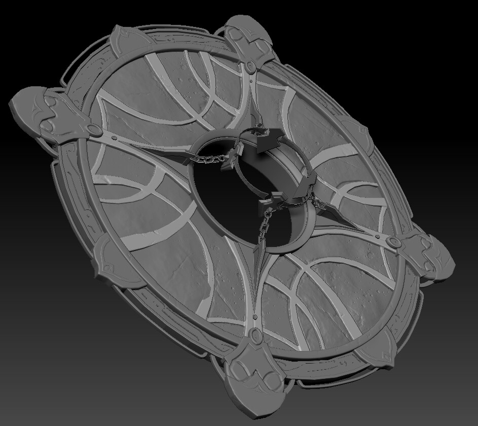 Junqi Zhang - ZBrush Sculpt Record