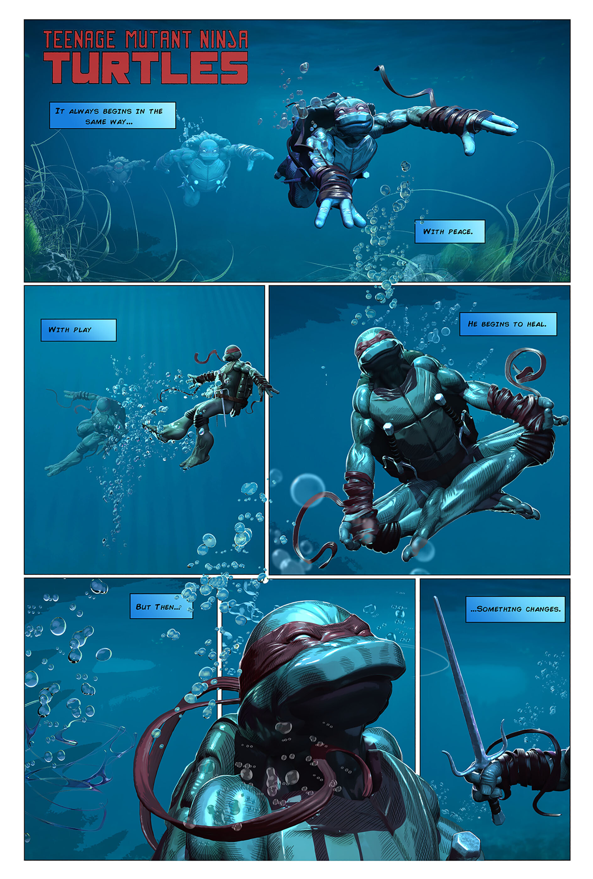 ArtStation - Ninja Turtles Page