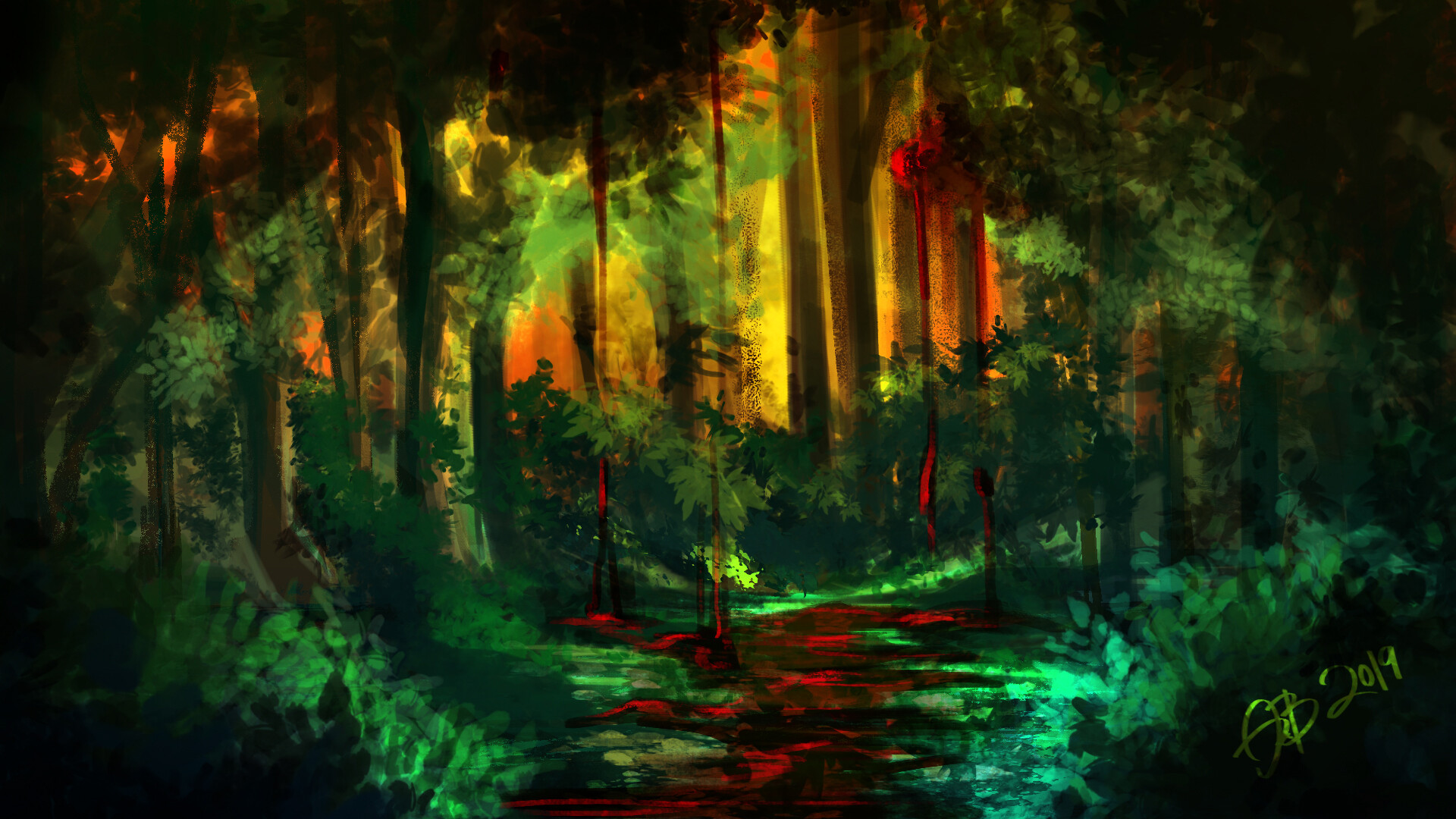 ArtStation - Bloody Forest