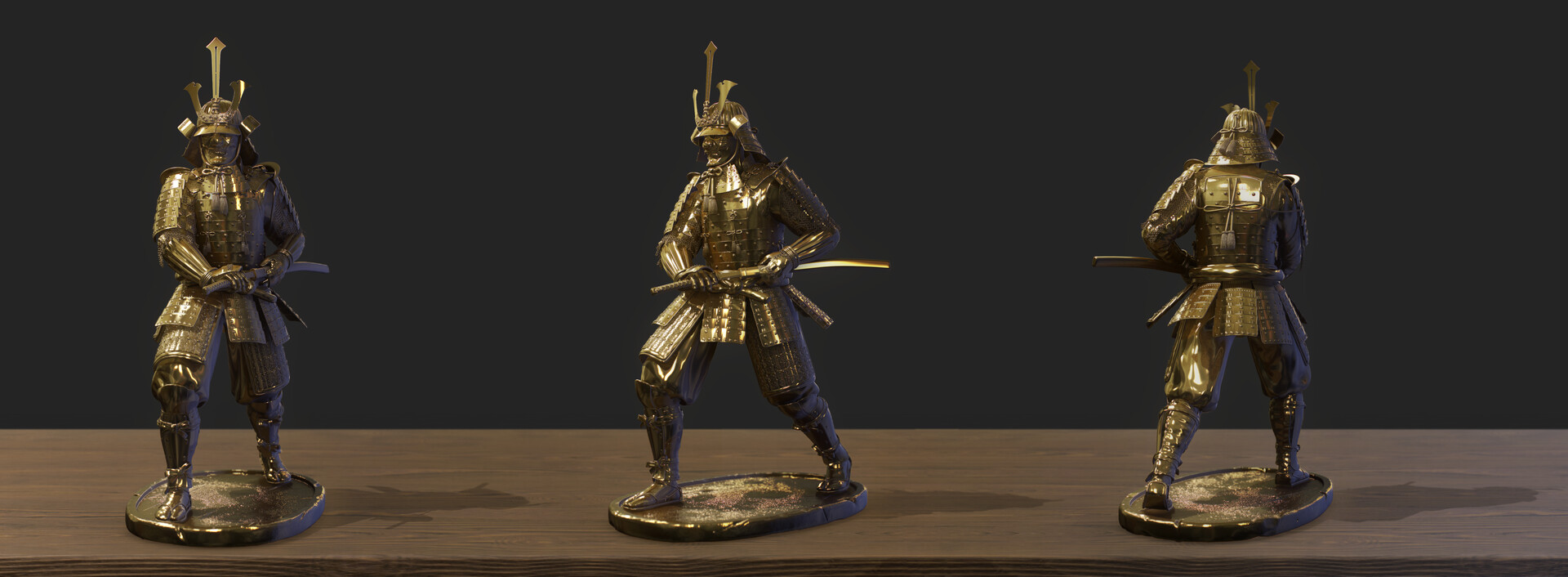 ArtStation - Samurai Miniature Made for JIYU the board game Kickstarter!