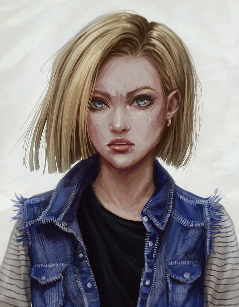 ArtStation - Android 18