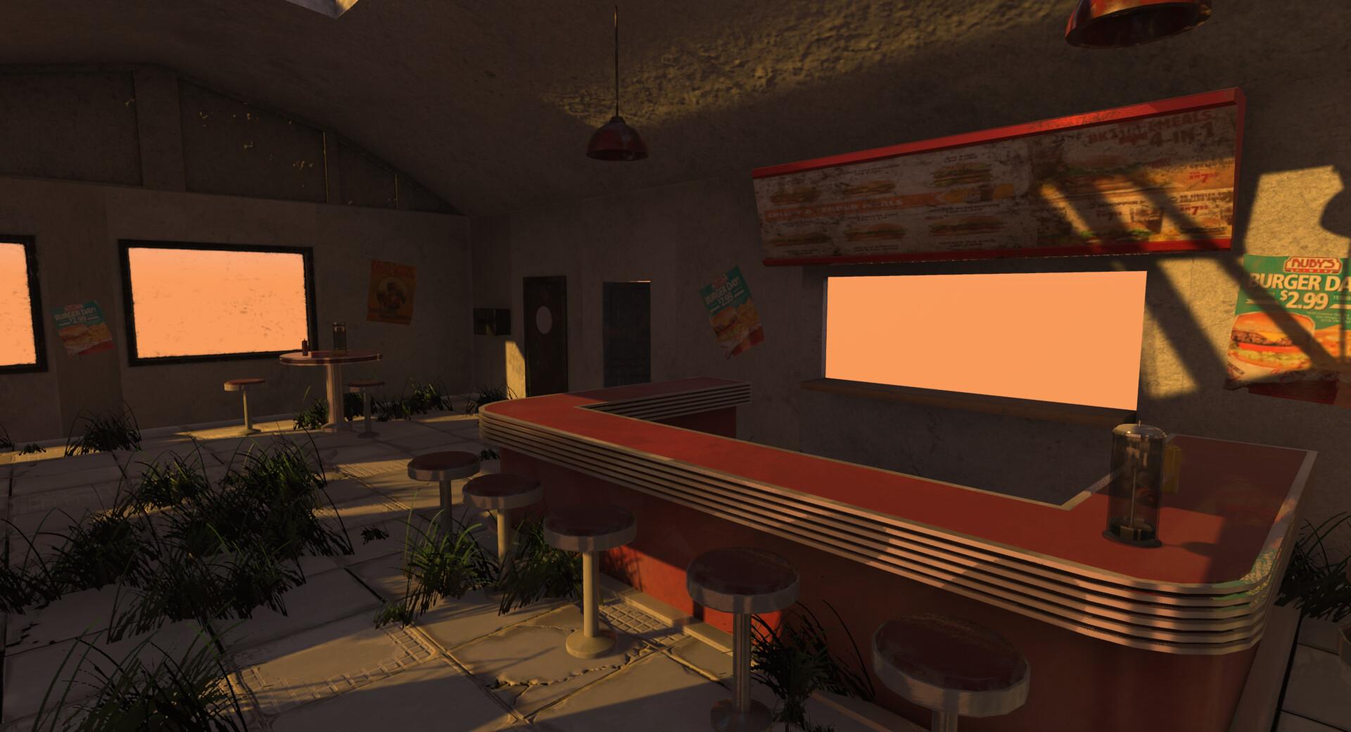 ArtStation - Modular Diner