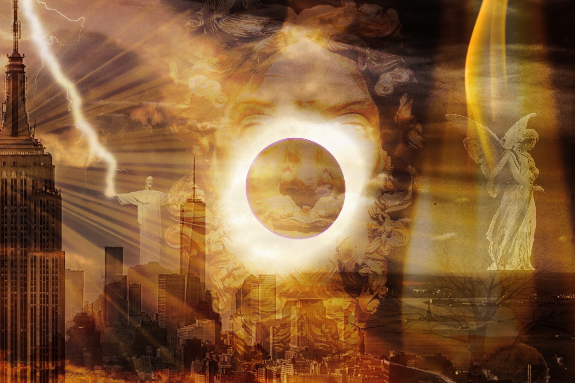 ArtStation - God and Man. Heaven and Earth.