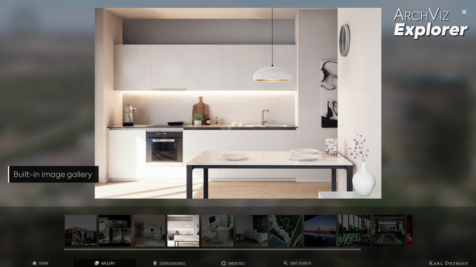 Dennis Öztürk - ArchViz Explorer for Unreal Engine 4