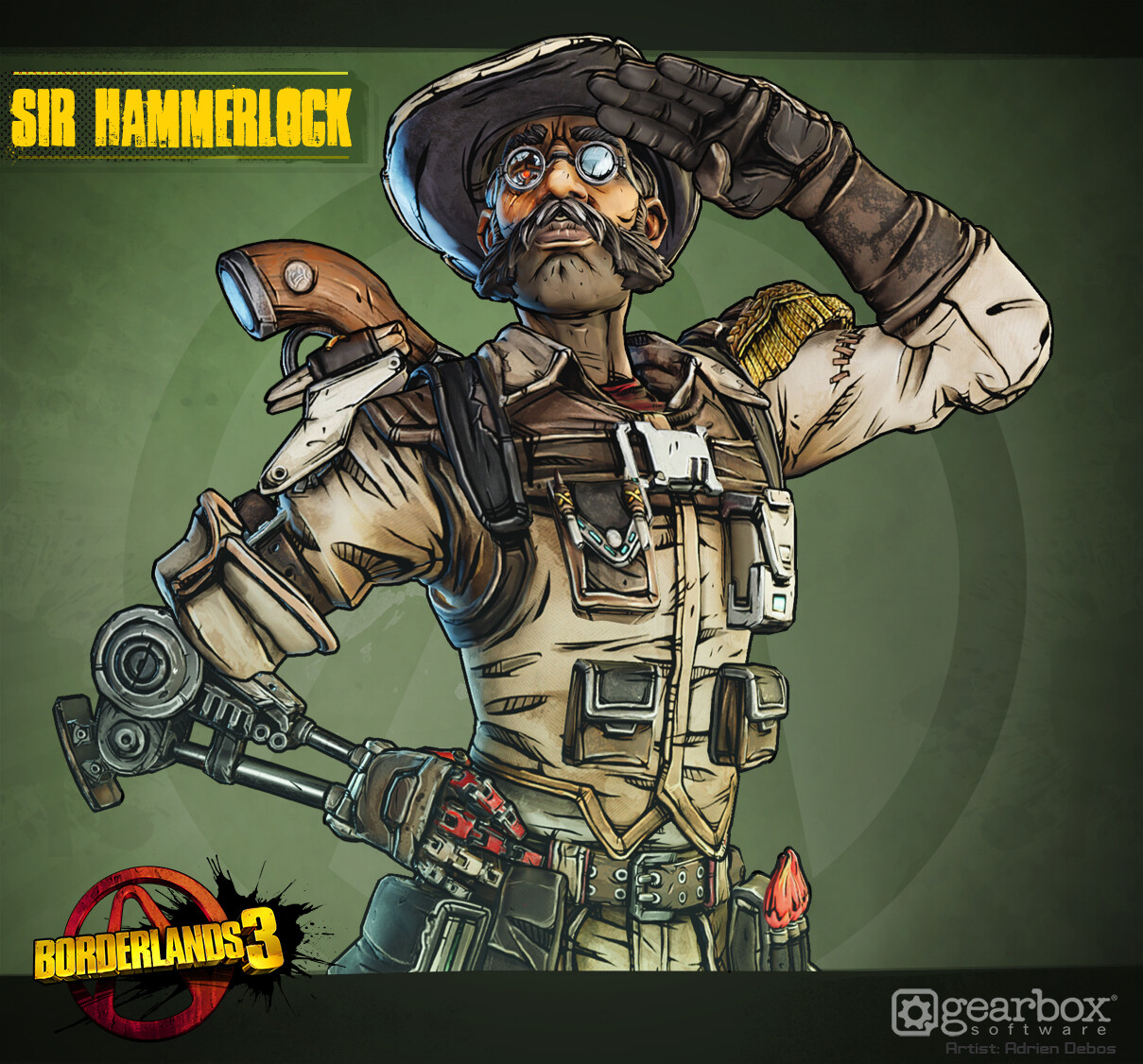 Adrien Debos - Sir Hammerlock - BL3