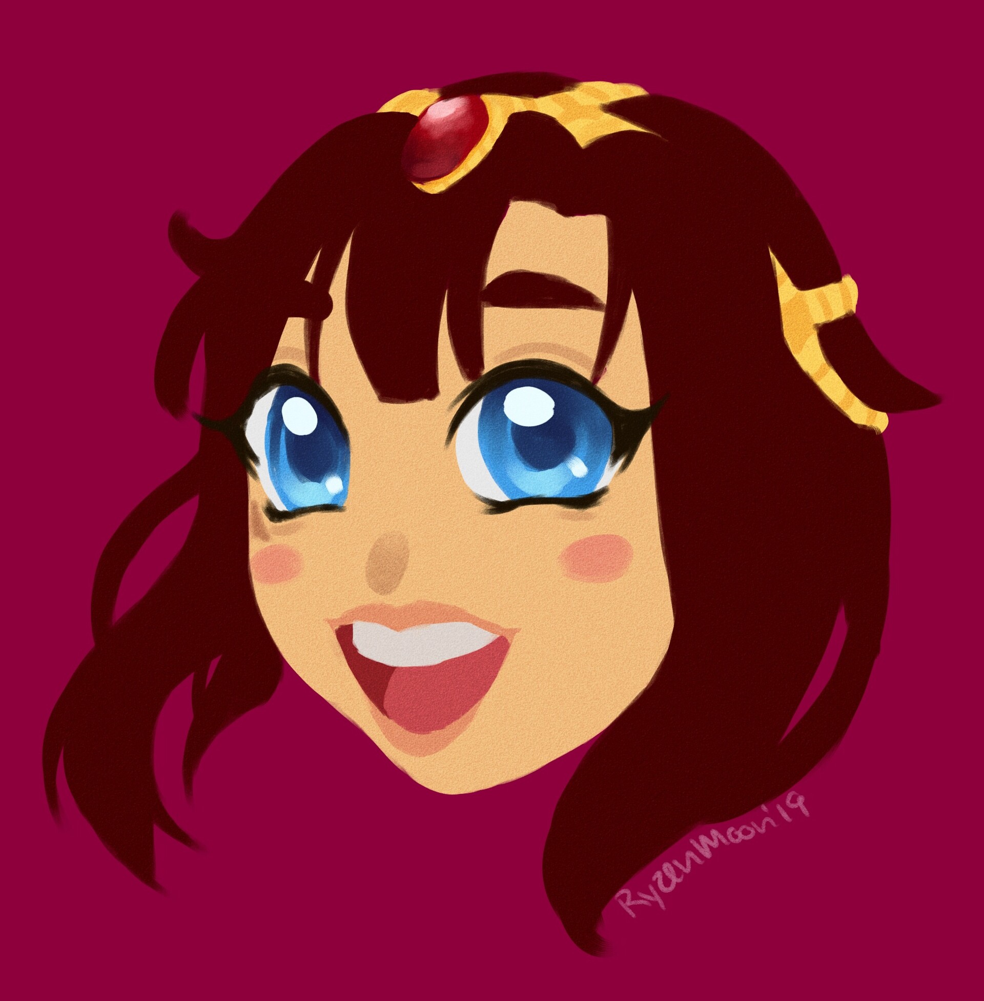 ArtStation - Anja Icon