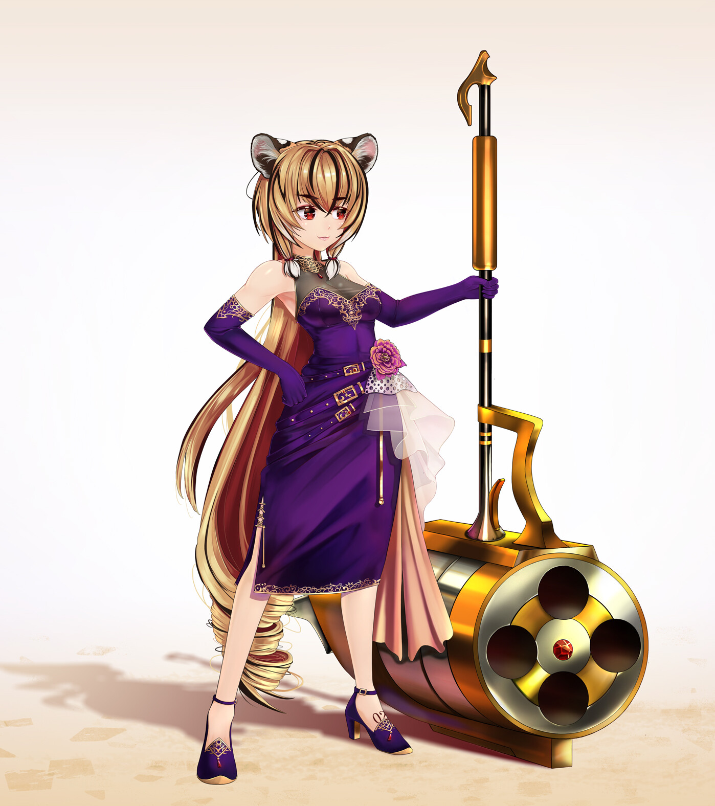 ArtStation - tiger girl