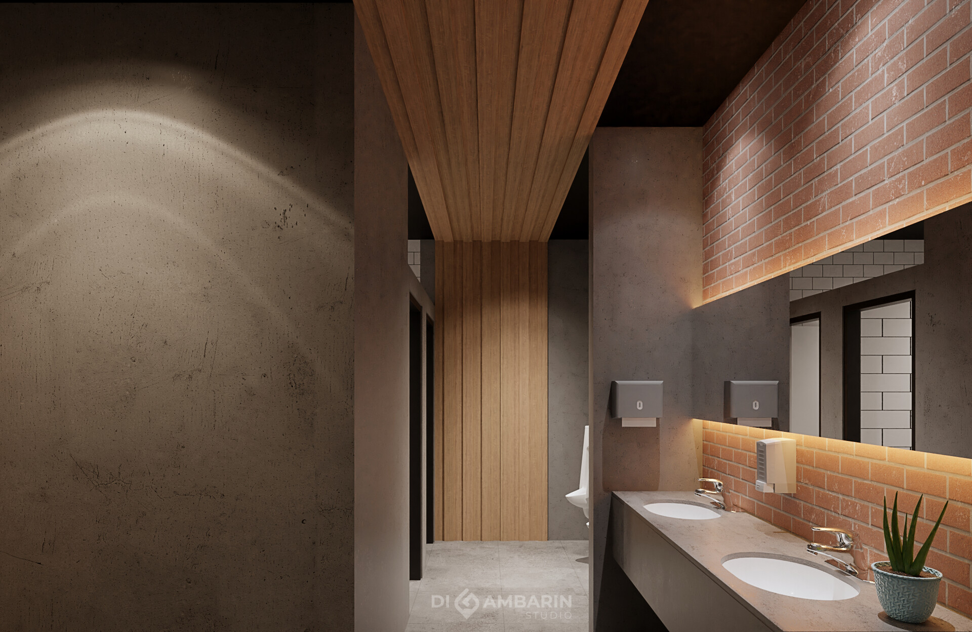 Digambarin Studio - Toilet Dapenra Building