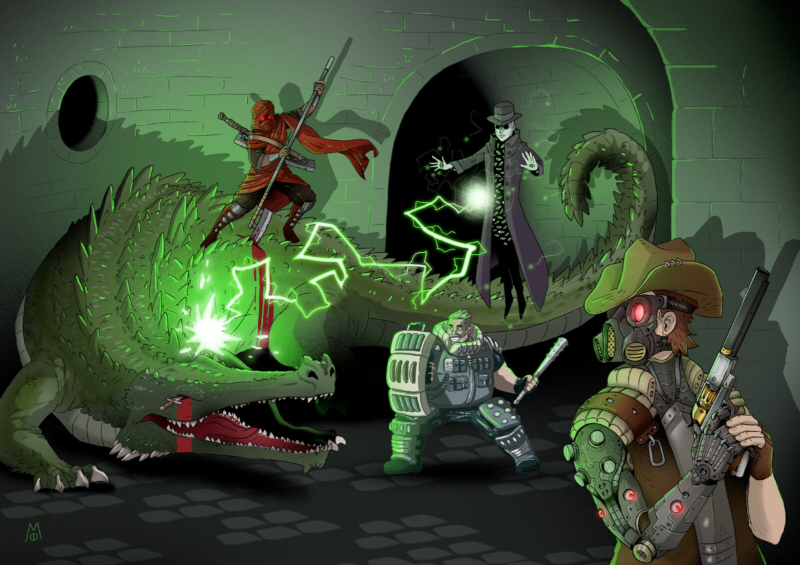 luca Mosqa - Fight scene - Subventure