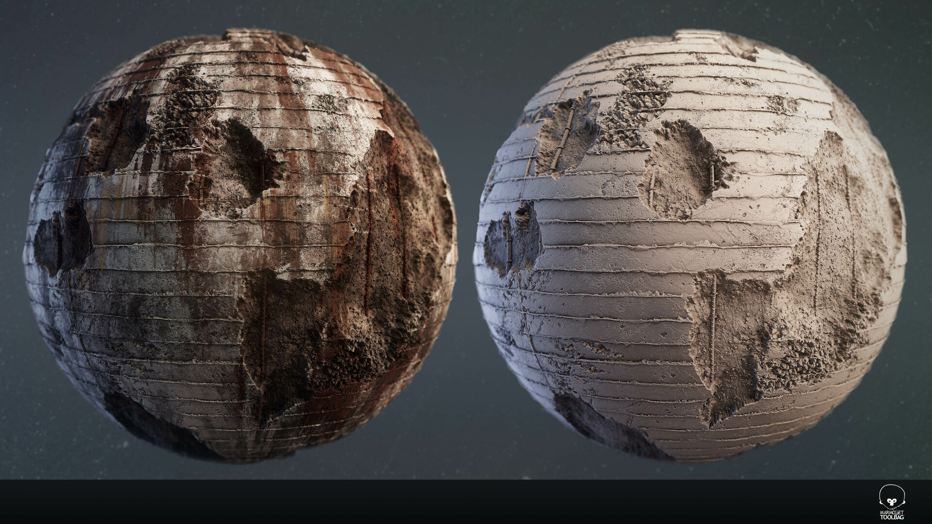 ArtStation - Concrete Material Asset - Substance Designer