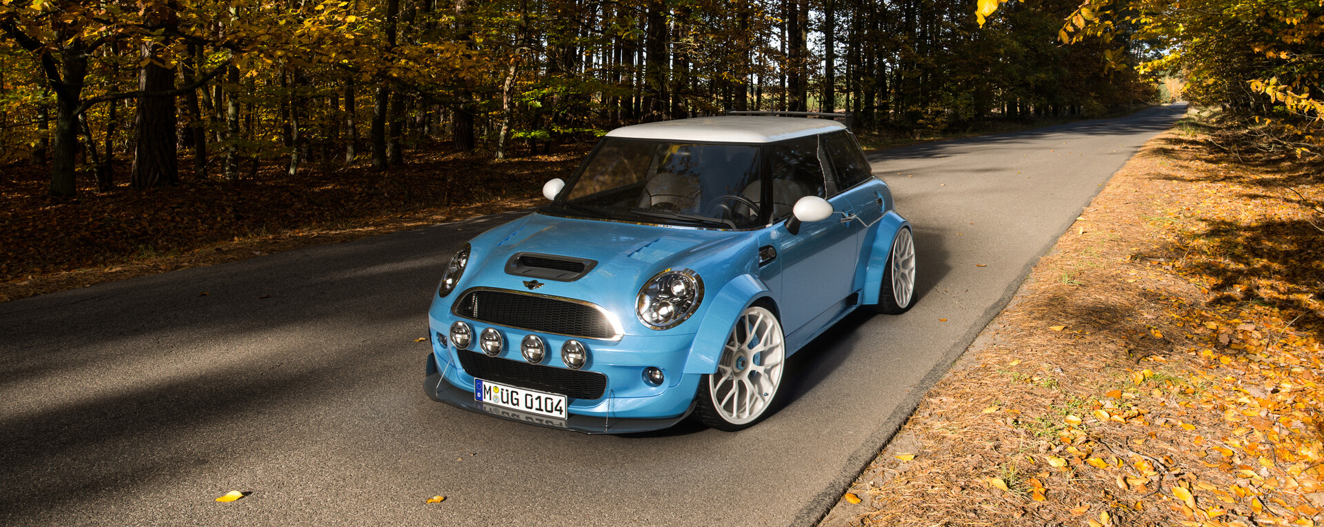 ArtStation - Mini Cooper r56