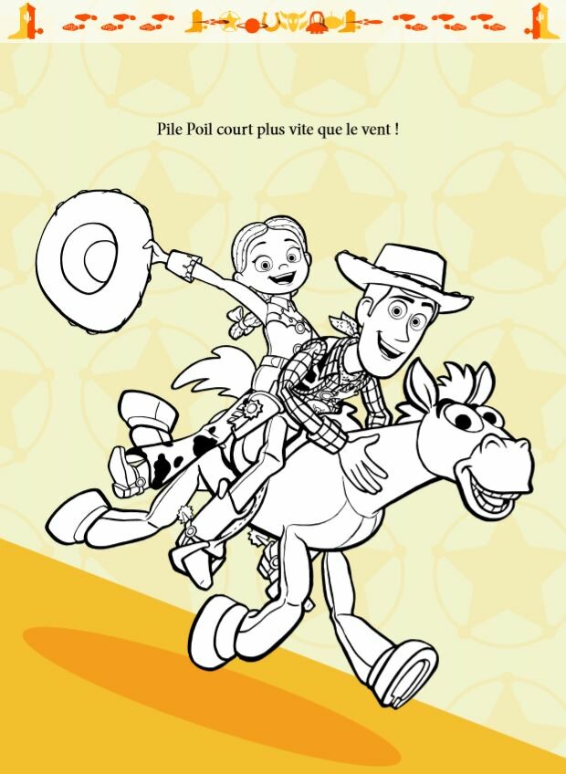 jesse and woody coloring pages