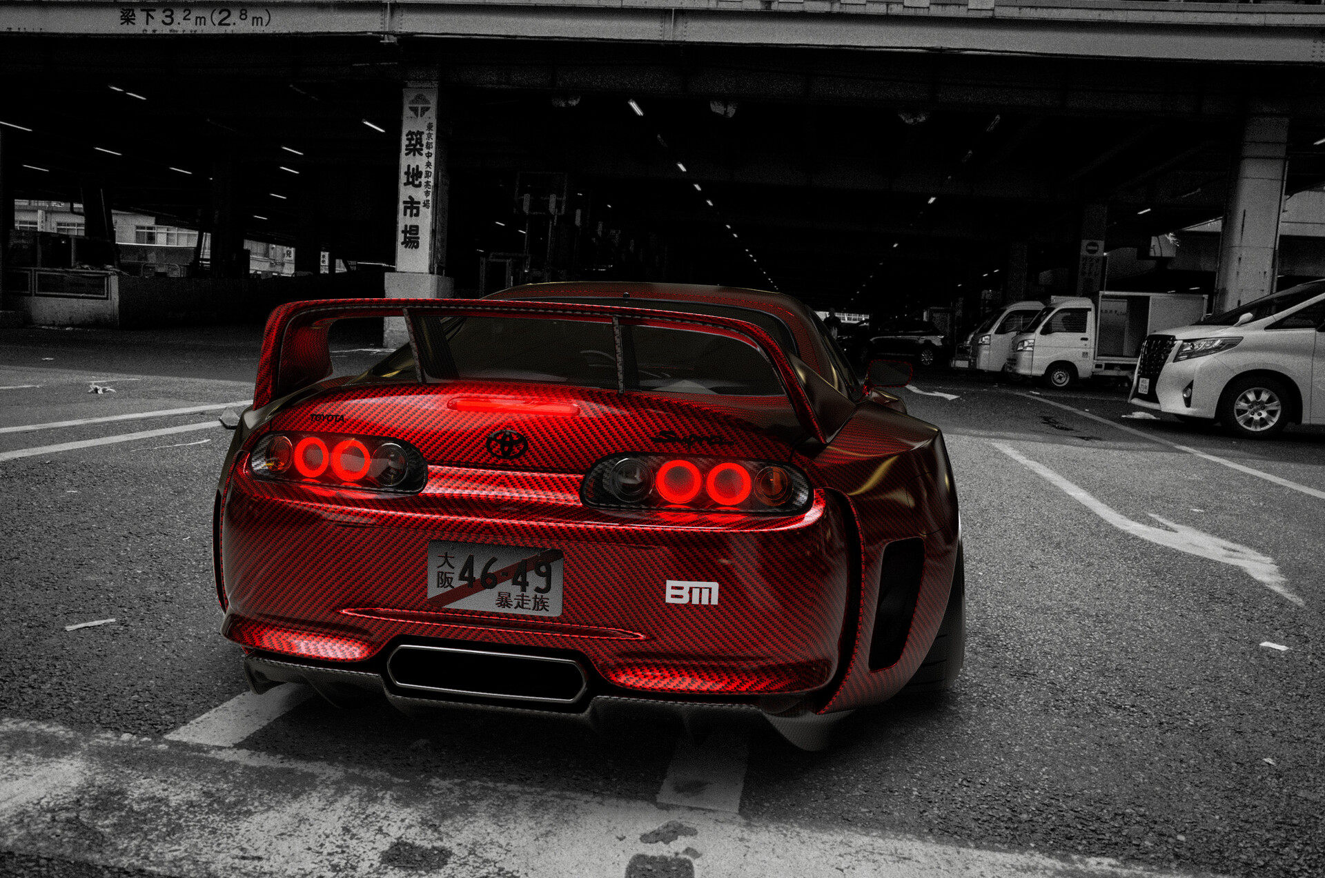 ArtStation - MK4 Supra Reimagined