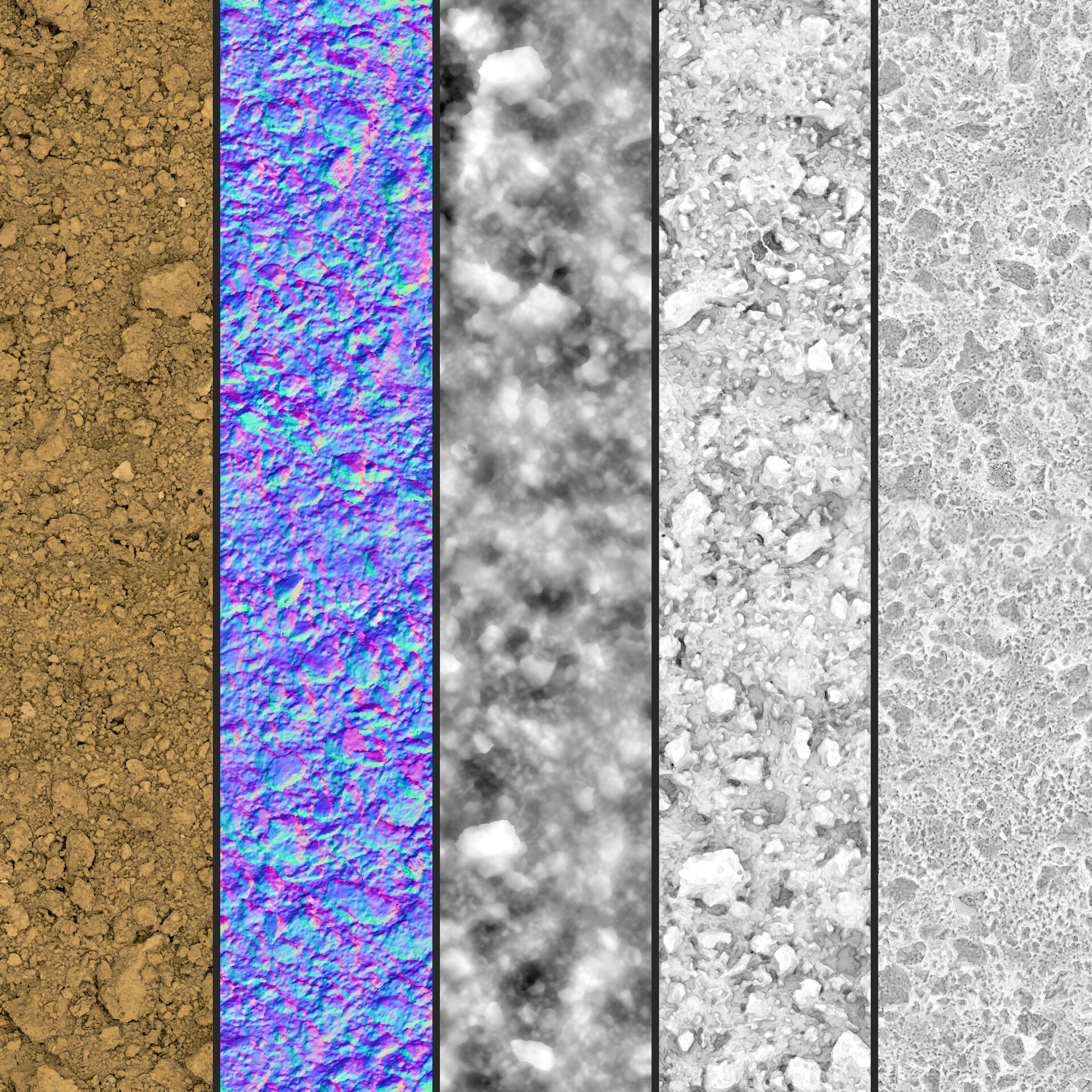 David Danji - Soil - Photogrammetry PBR Material