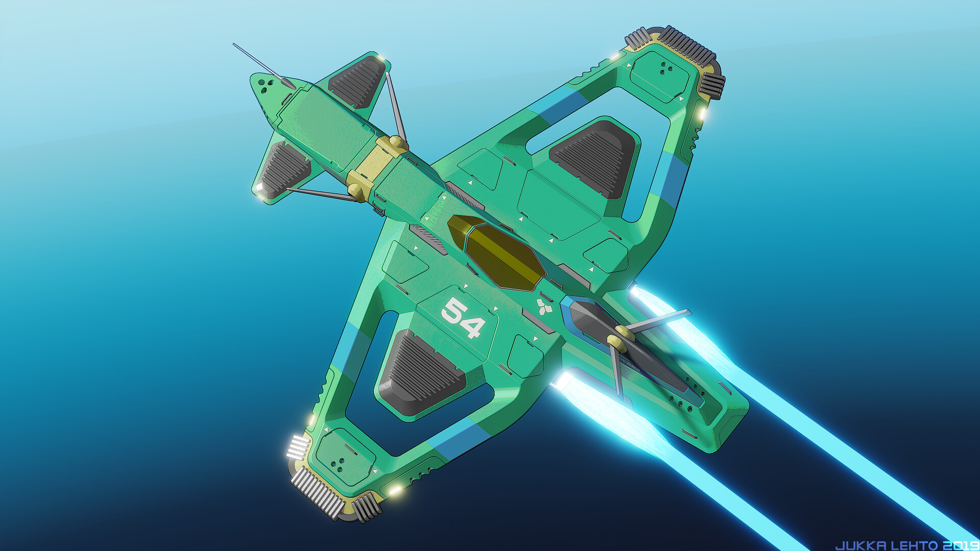 Jukka Lehto - Scout Ship