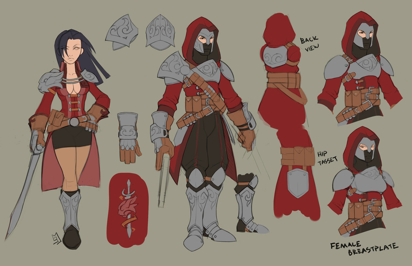 ArtStation - Torchlight 2 NPC concepts