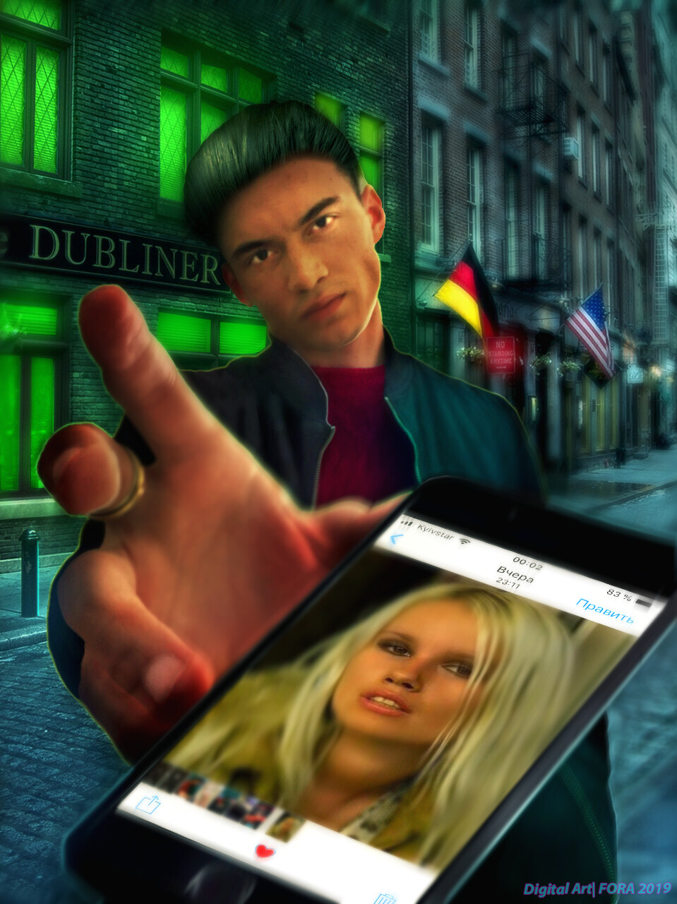 ArtStation - Iphone man 2019