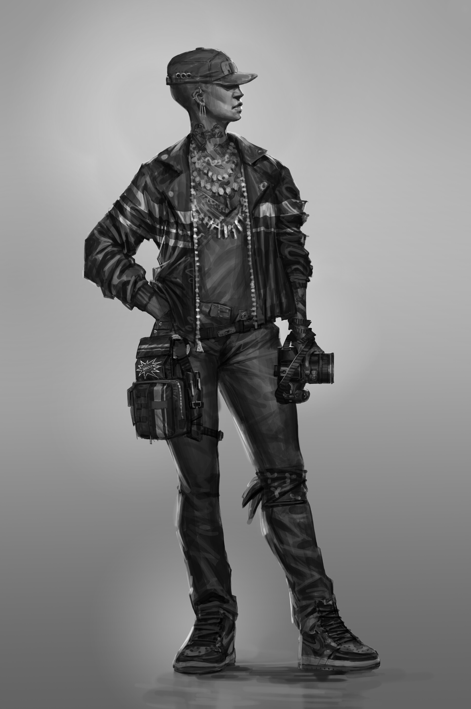 Jonathan fado - speed painting character concept 01