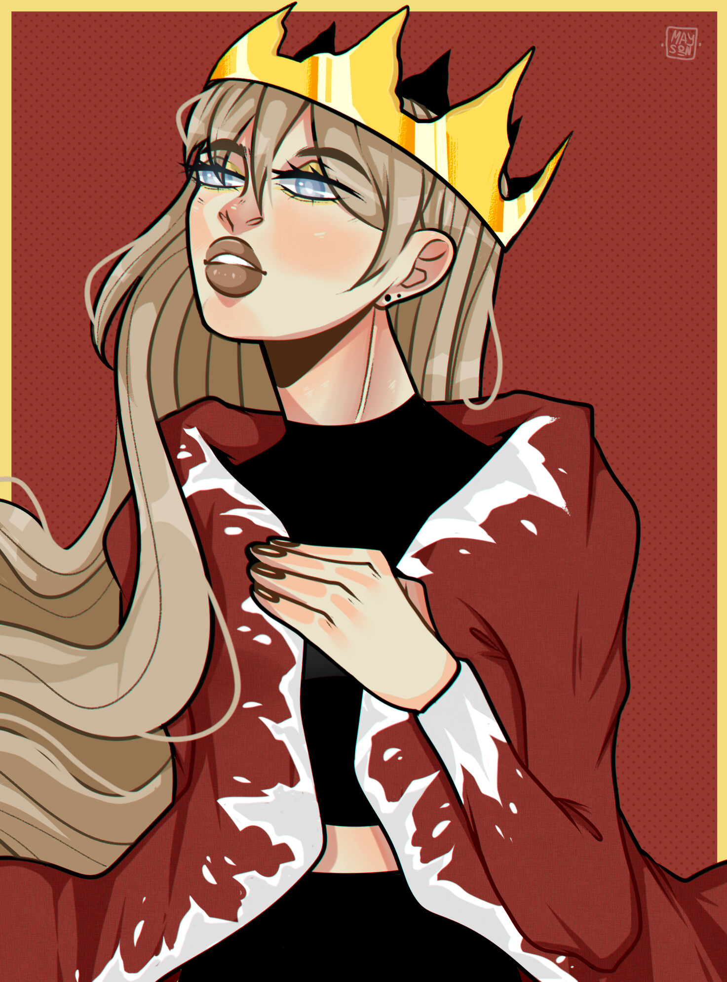 ArtStation - Minecraft Queen!