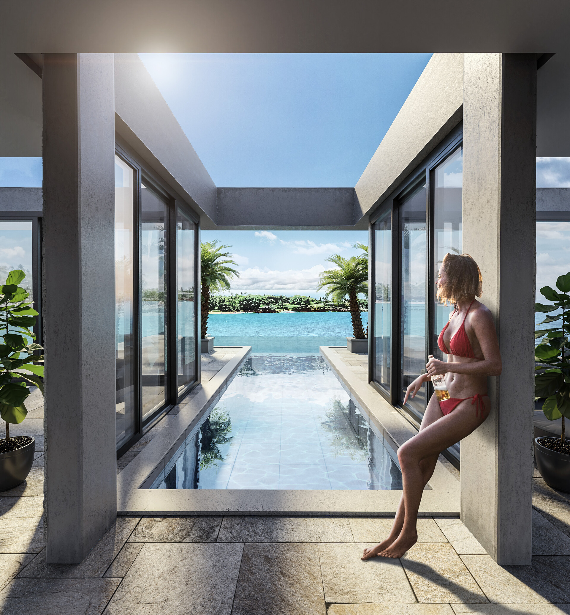 ArtStation - Pool View