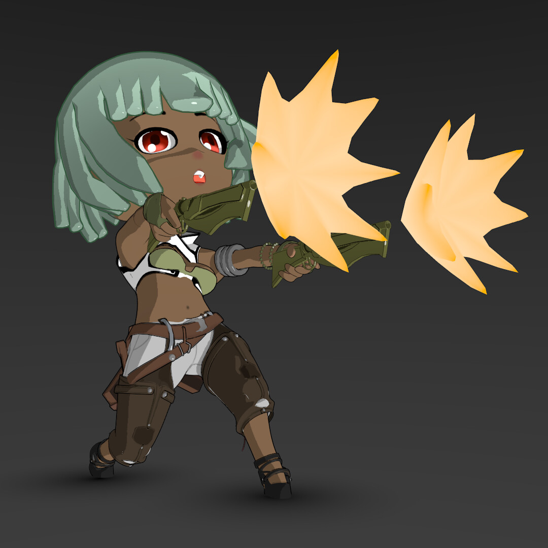 ArtStation - Chibi Emerald
