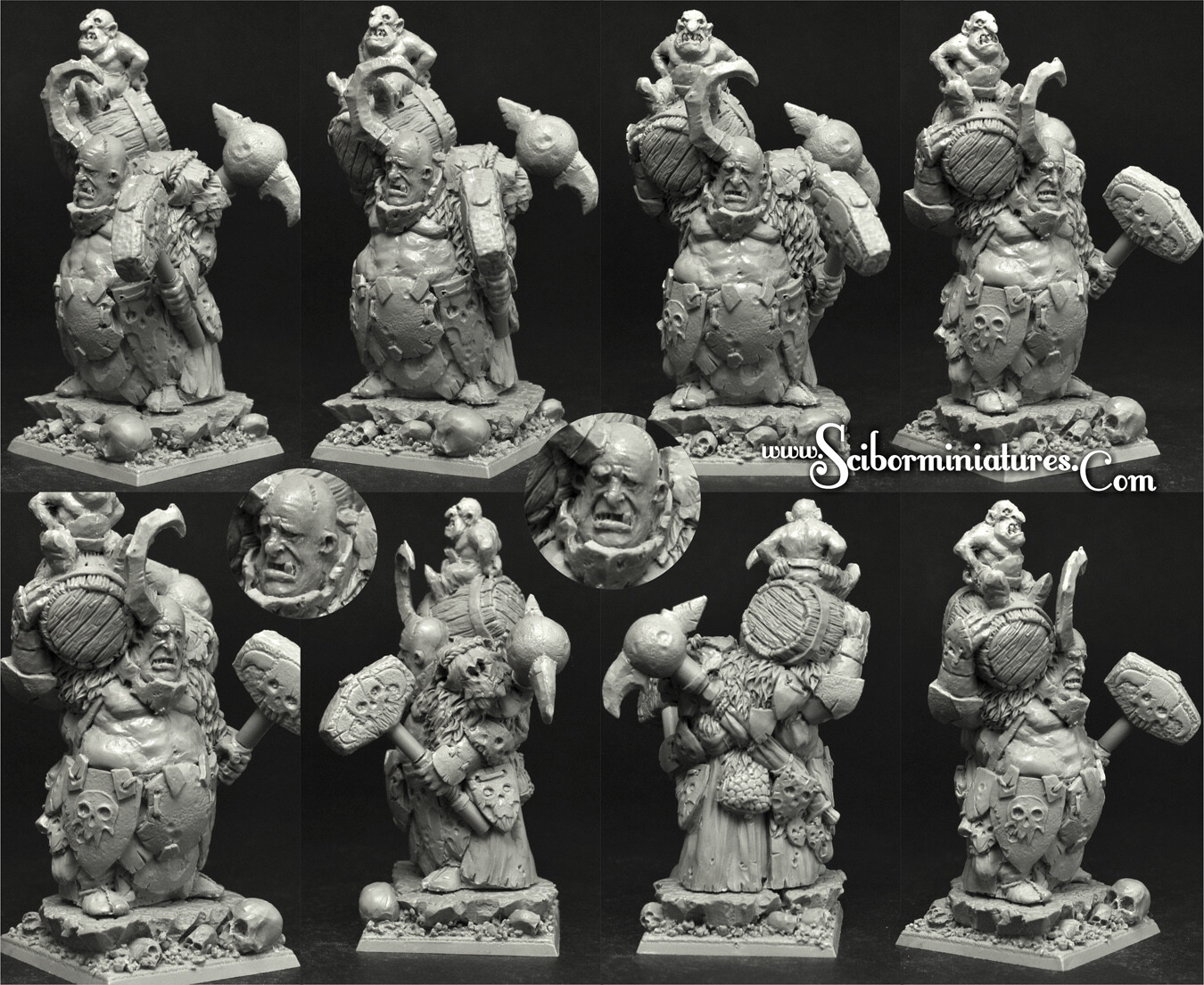 ArtStation - Ogre miniature