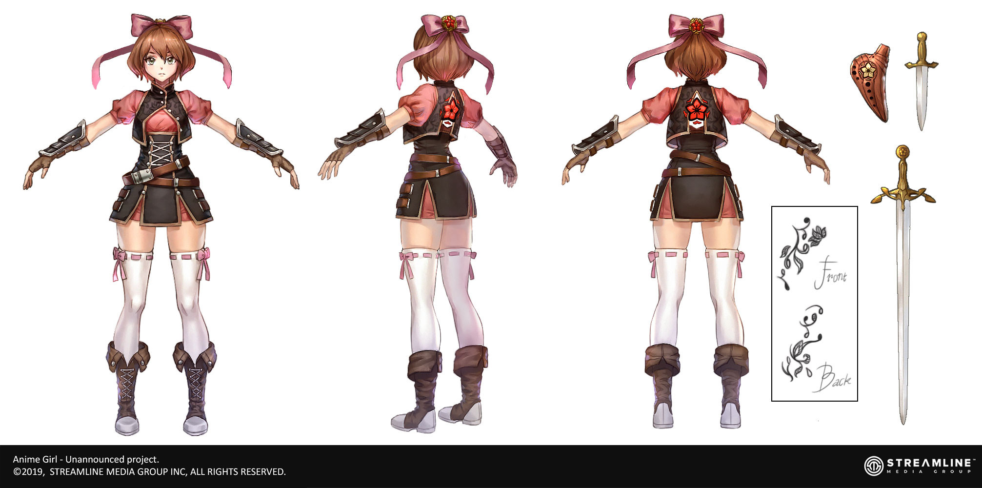 Streamline Studios - Riko - Anime Style Character