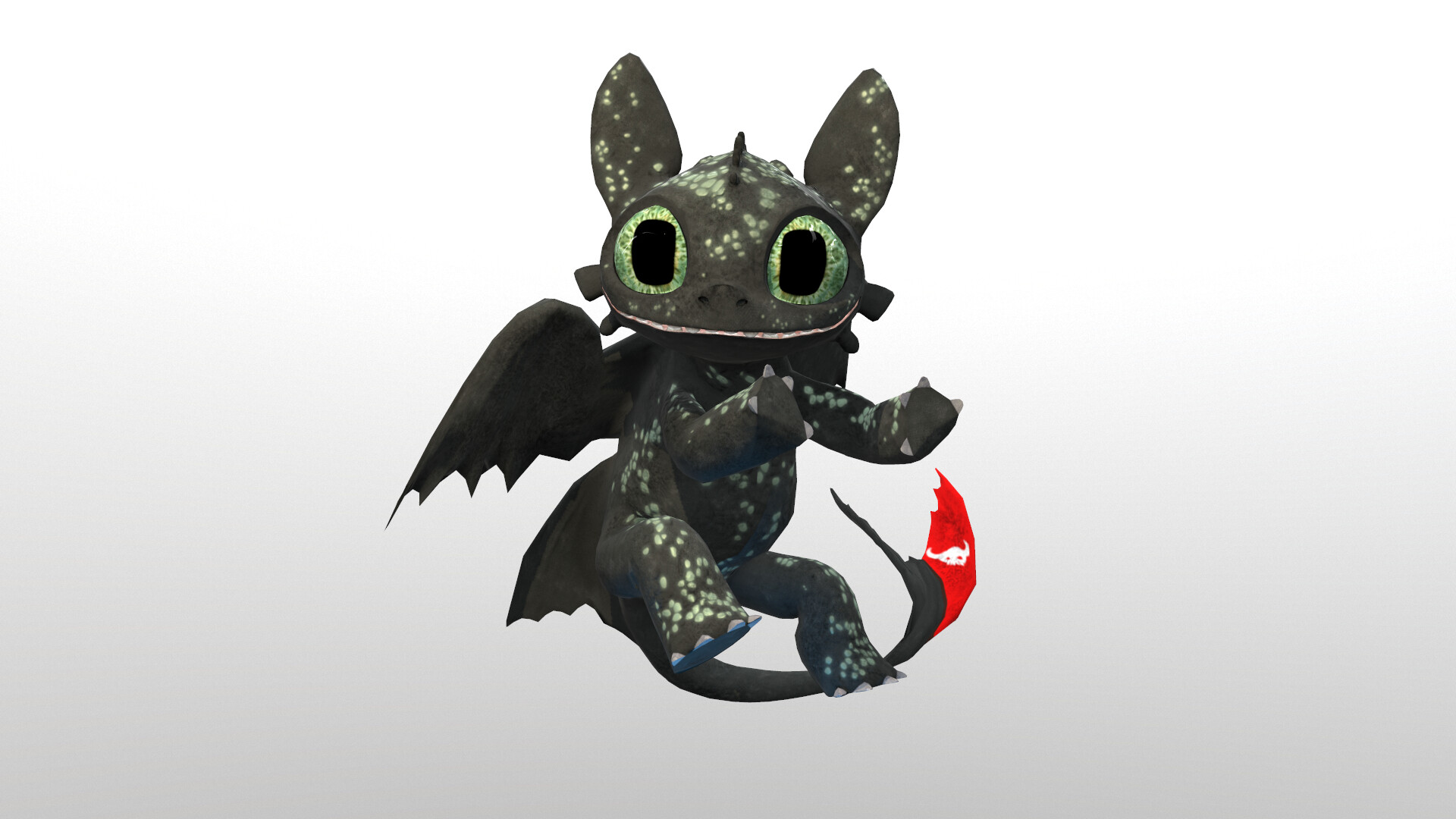 ArtStation - Toothless of "How to Train Your Dragon"