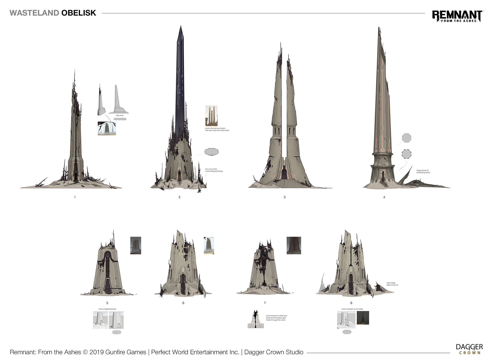 DAGGER CROWN STUDIO - Remnant: From the Ashes | Wasteland - Obelisk