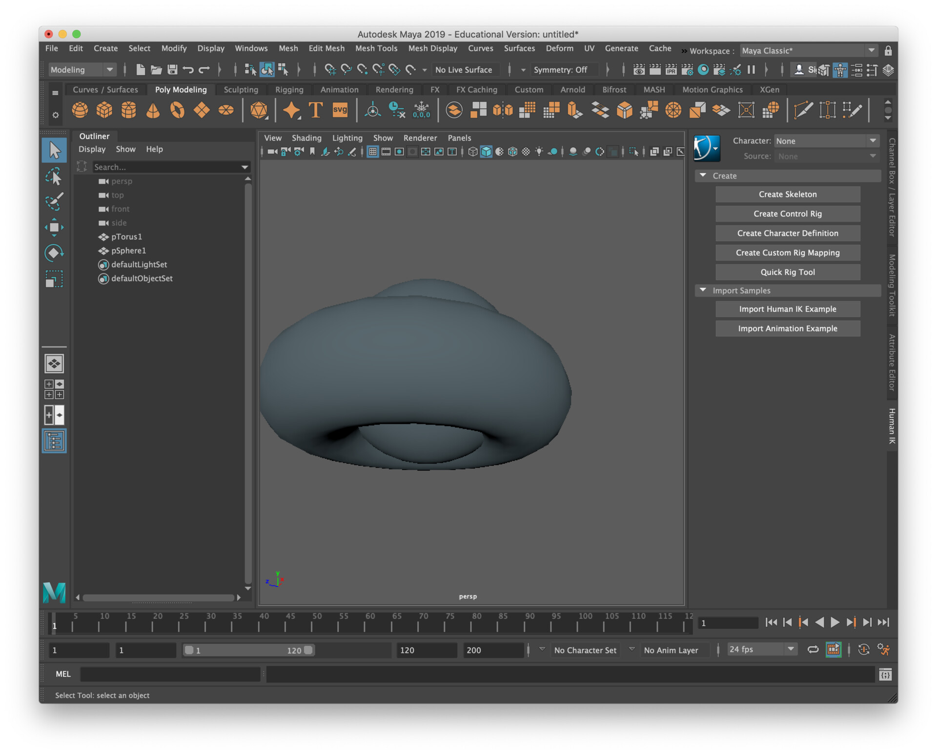 ArtStation - Abstract Scene Using Basic Shapes