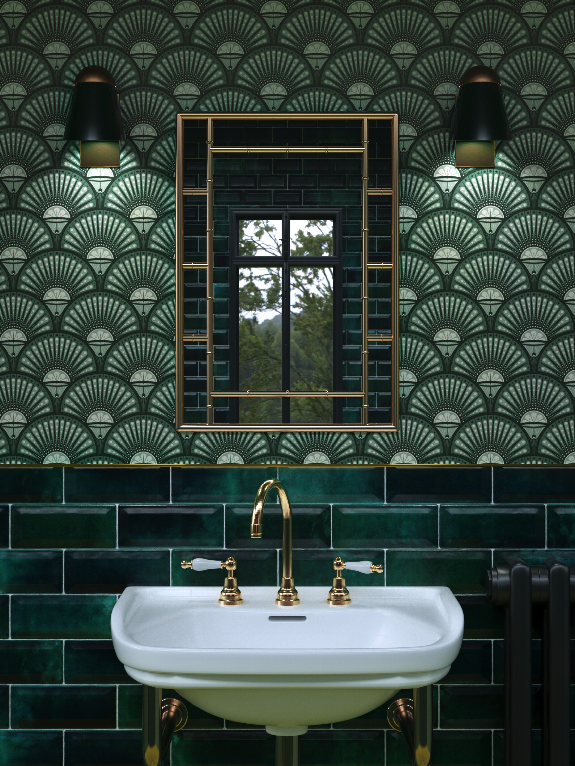 ArtStation - Modern bathroom