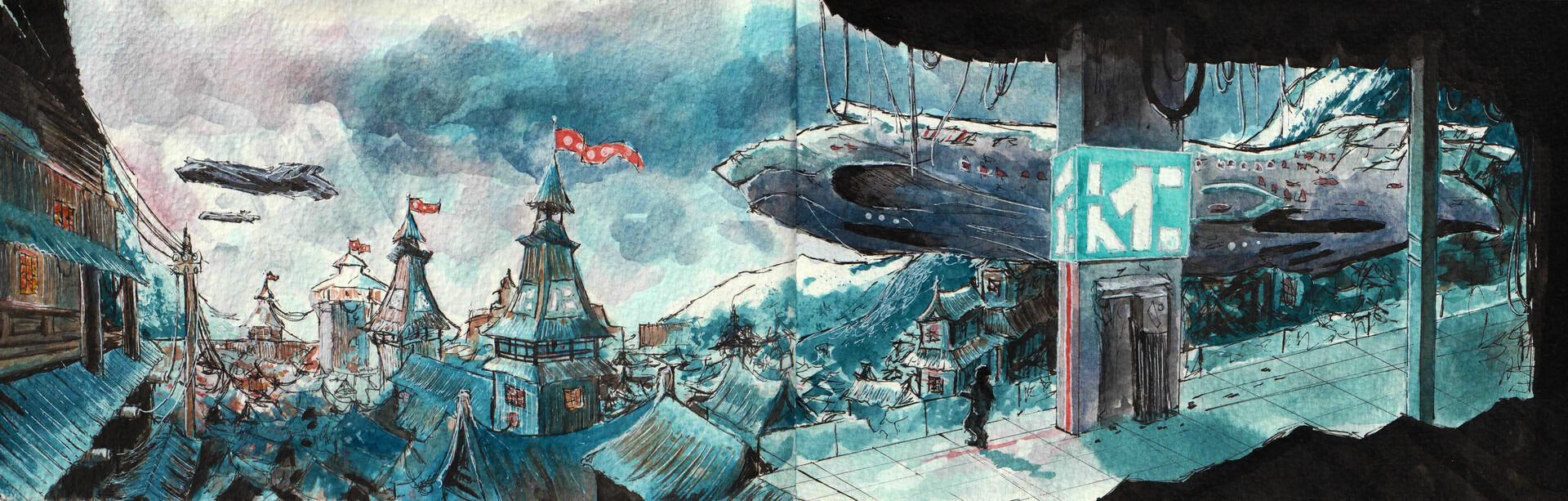 ArtStation - Feudal future, Radu Sircu