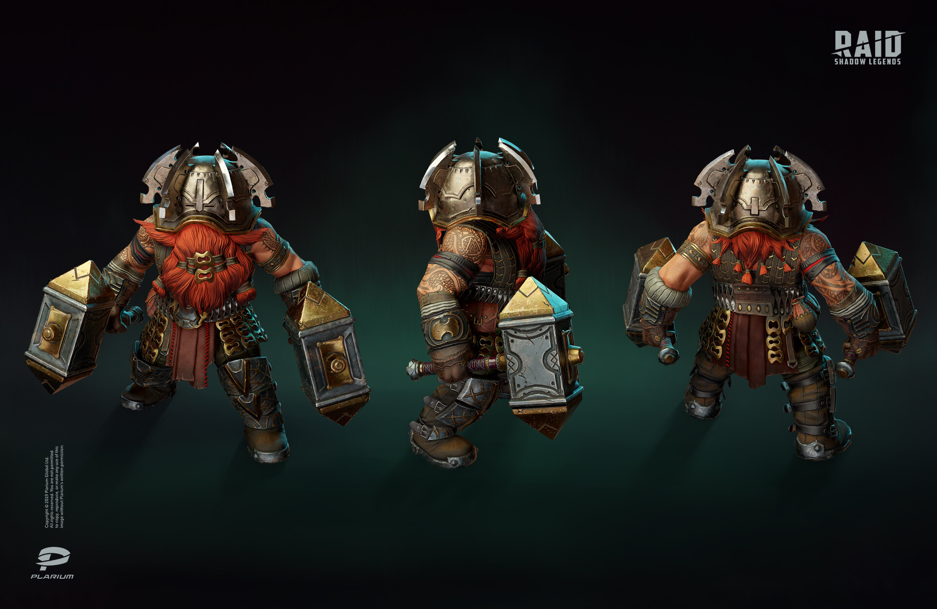 Artem Shupa-Dubrova - Dwarf Rock Breaker — Raid: Shadow Legends