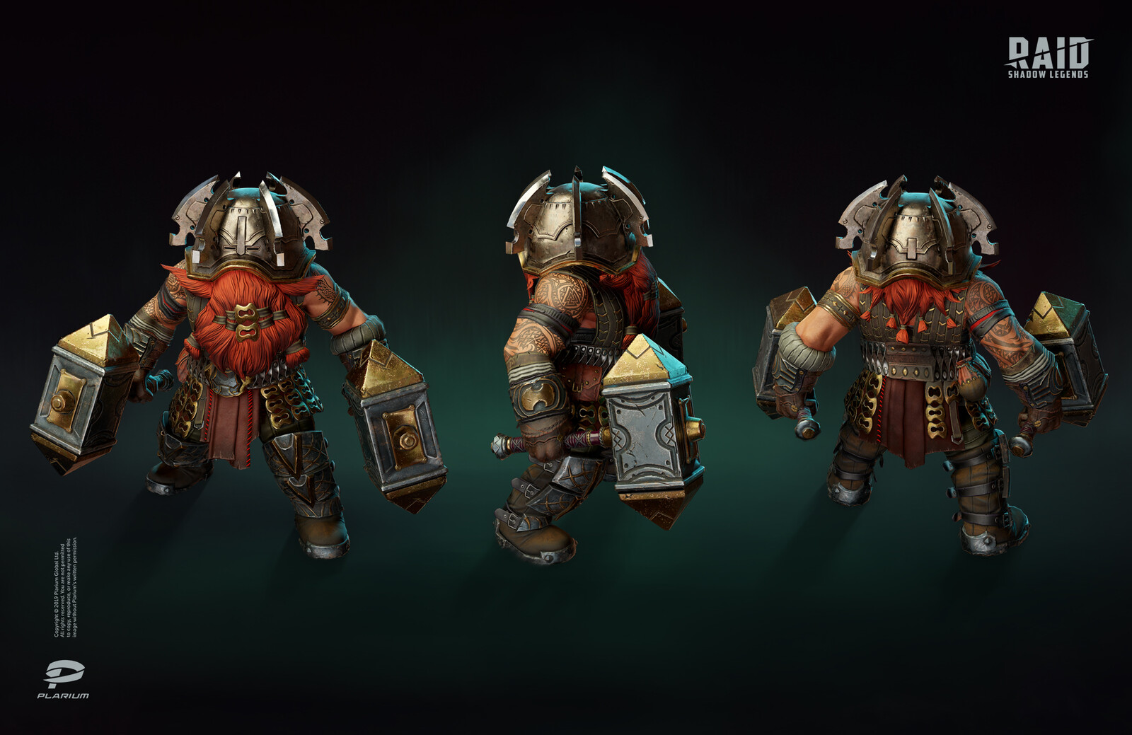 Artem Shupa-Dubrova - Dwarf Rock Breaker — Raid: Shadow Legends