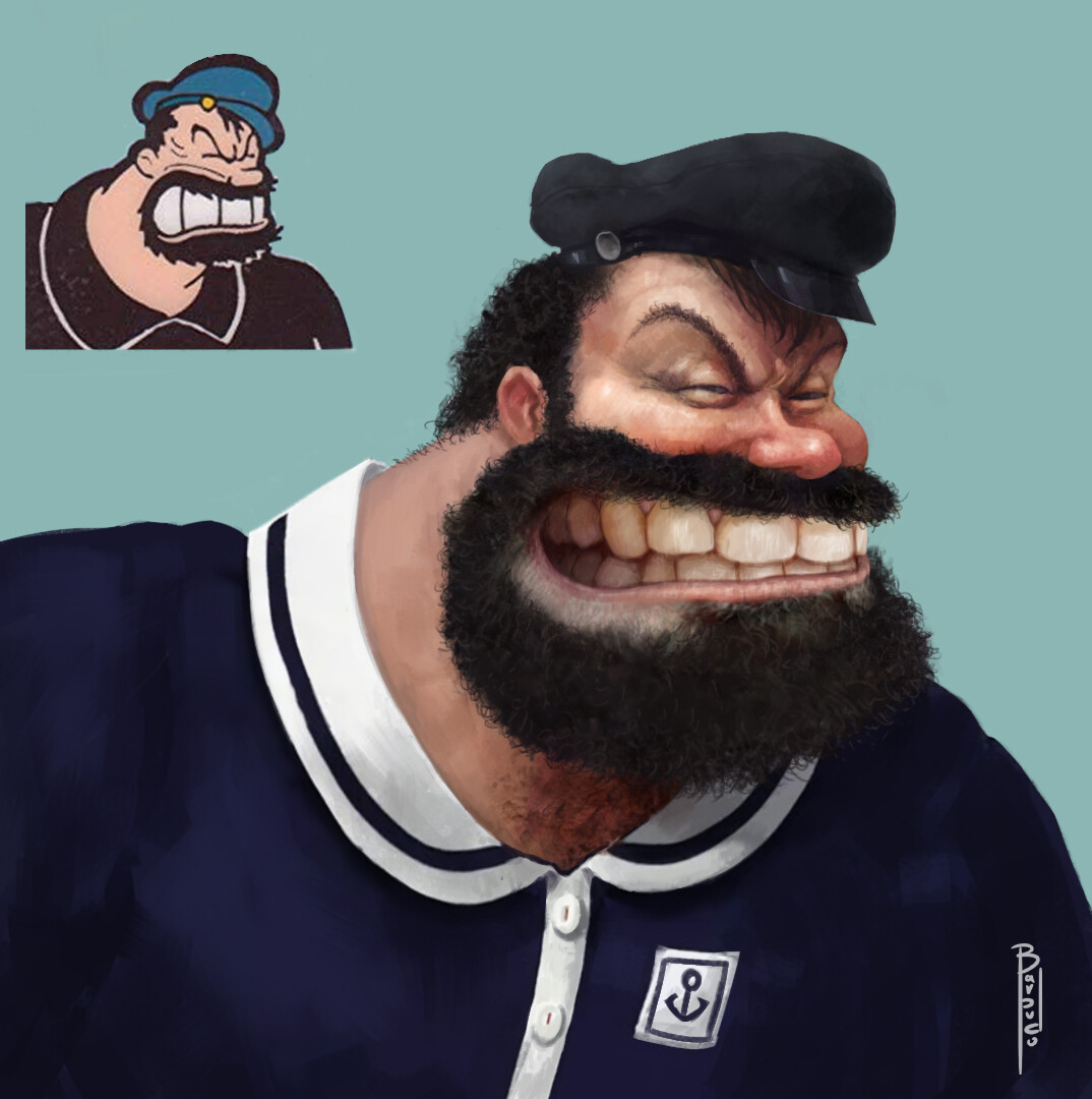 Martin Martinez Barbudo Portfolio - Cartoon Realism