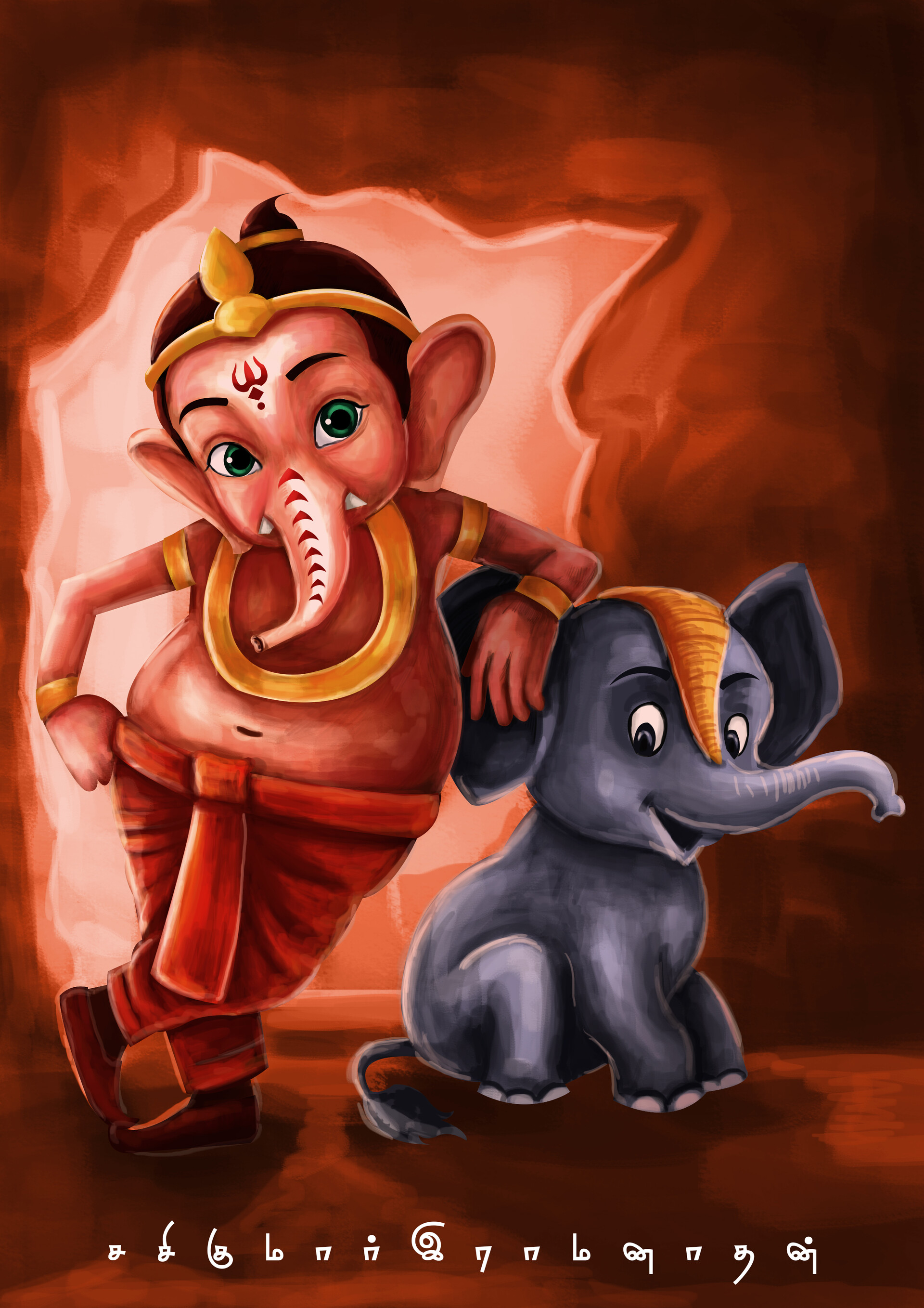 Sasikumar Ramanathan Artist - Ganesha god
