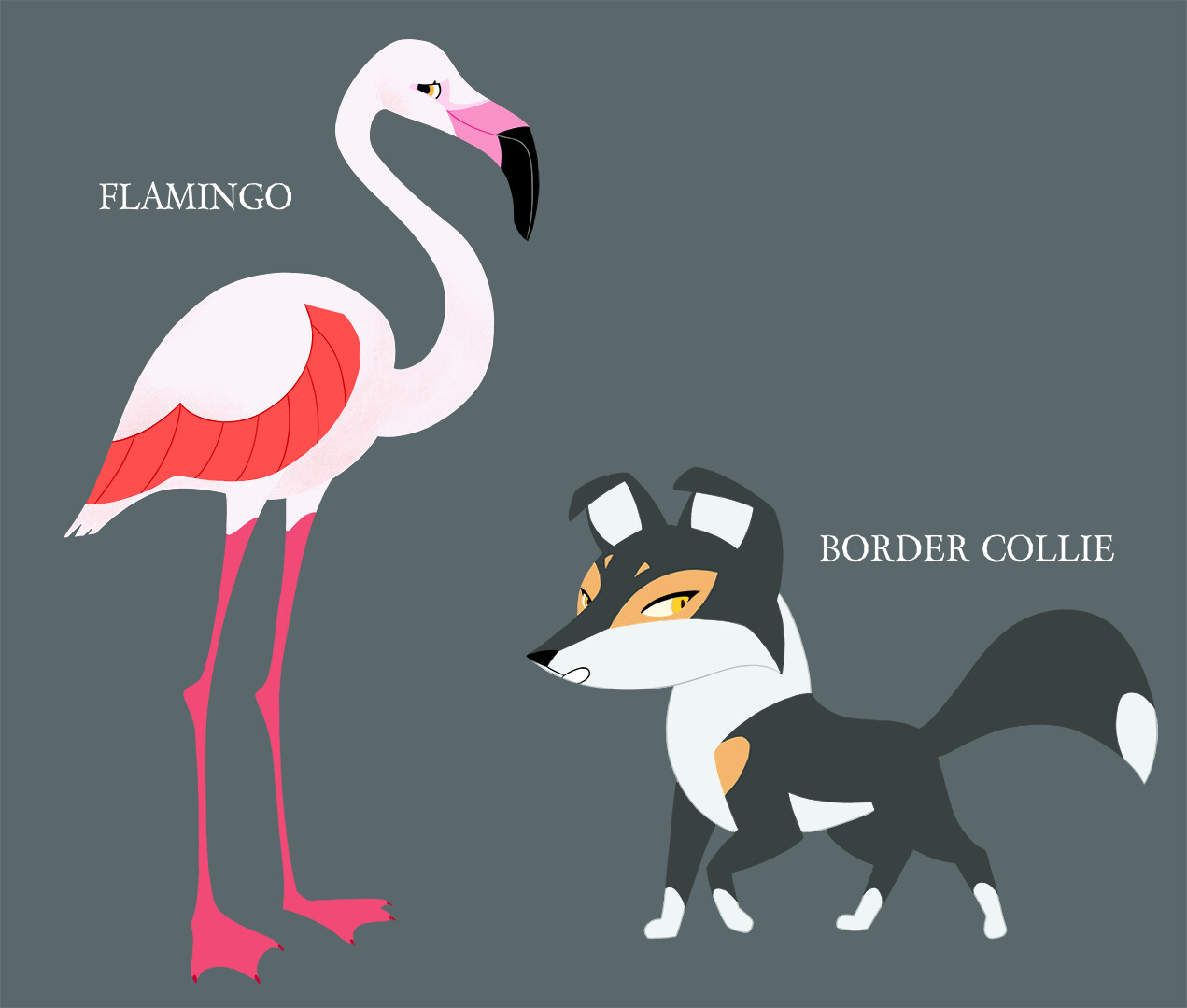 ArtStation - Puffin Rock style characters