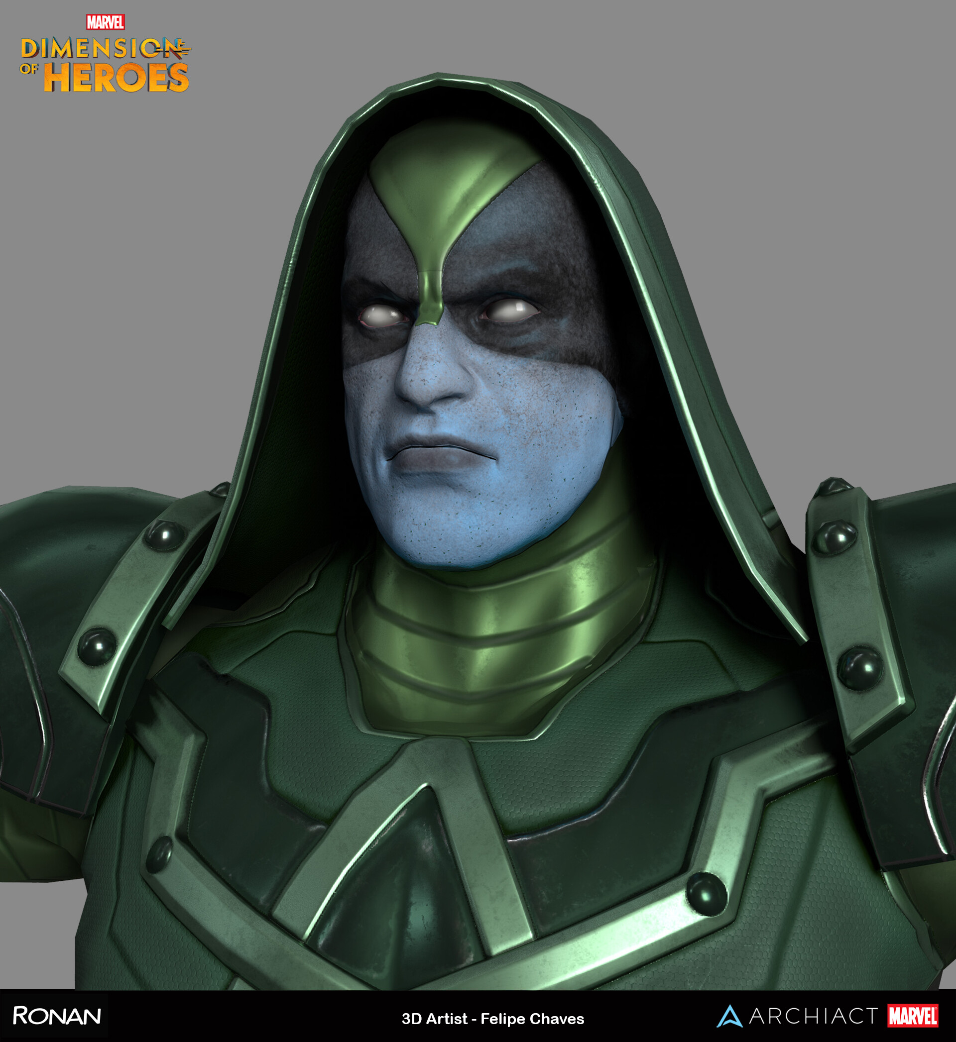 Felipe Chaves - Ronan - MARVEL Dimension of Heroes