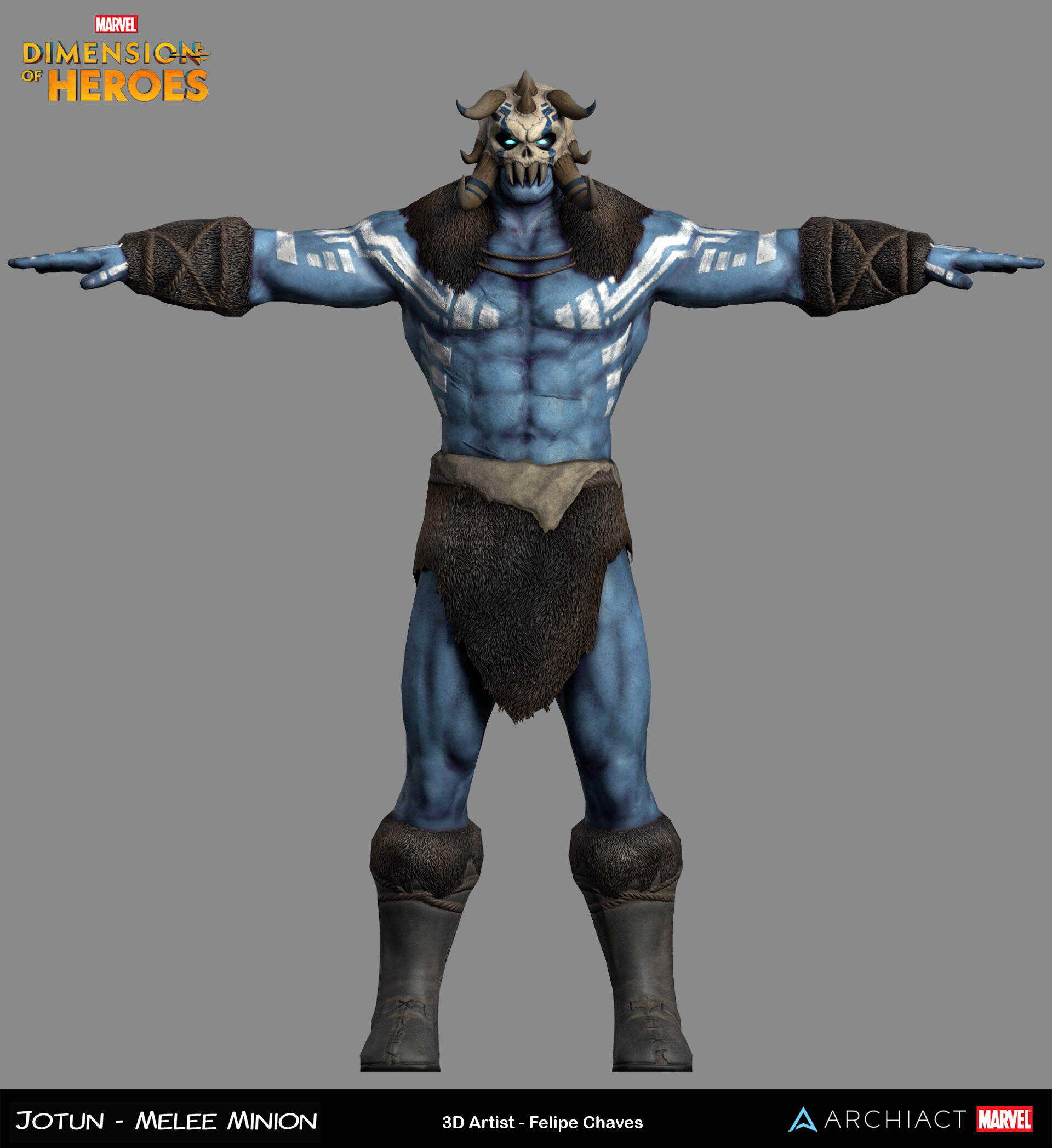 Felipe Chaves - Jotun Melee Minion - MARVEL Dimension of Heroes