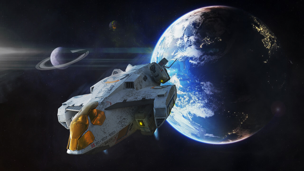 Nils Mitrecey - Overwatch Dropship