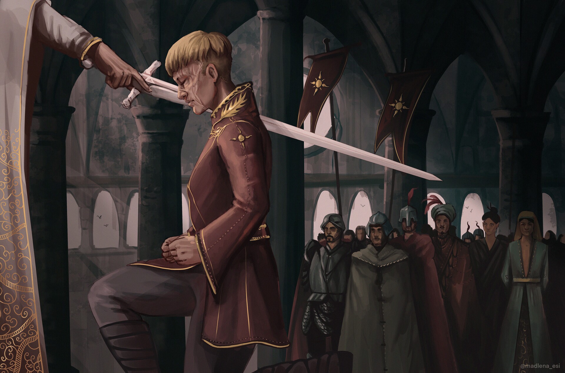 ArtStation - Knight + character studies