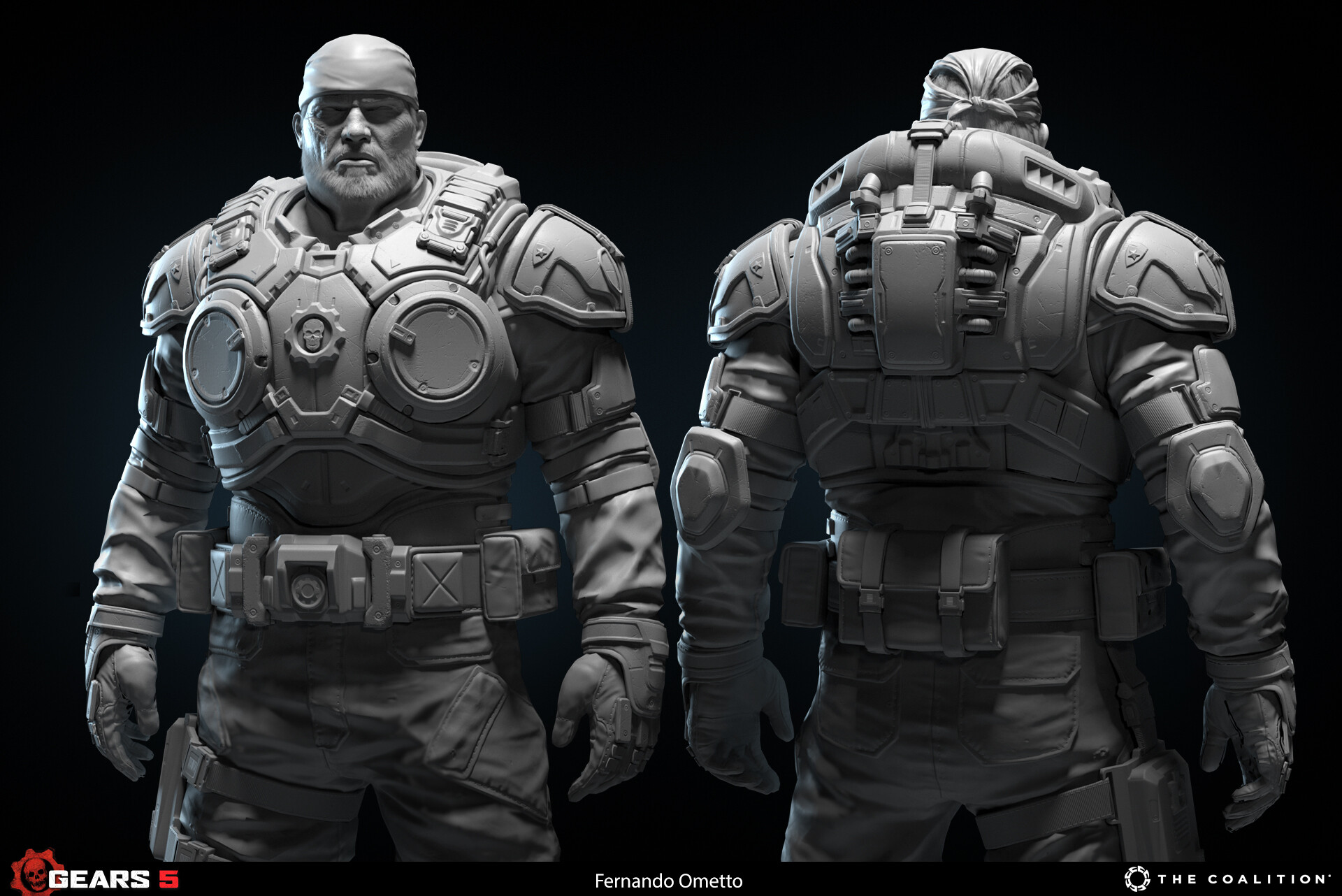 Fernando Ometto - Marcus Fenix Gears 5