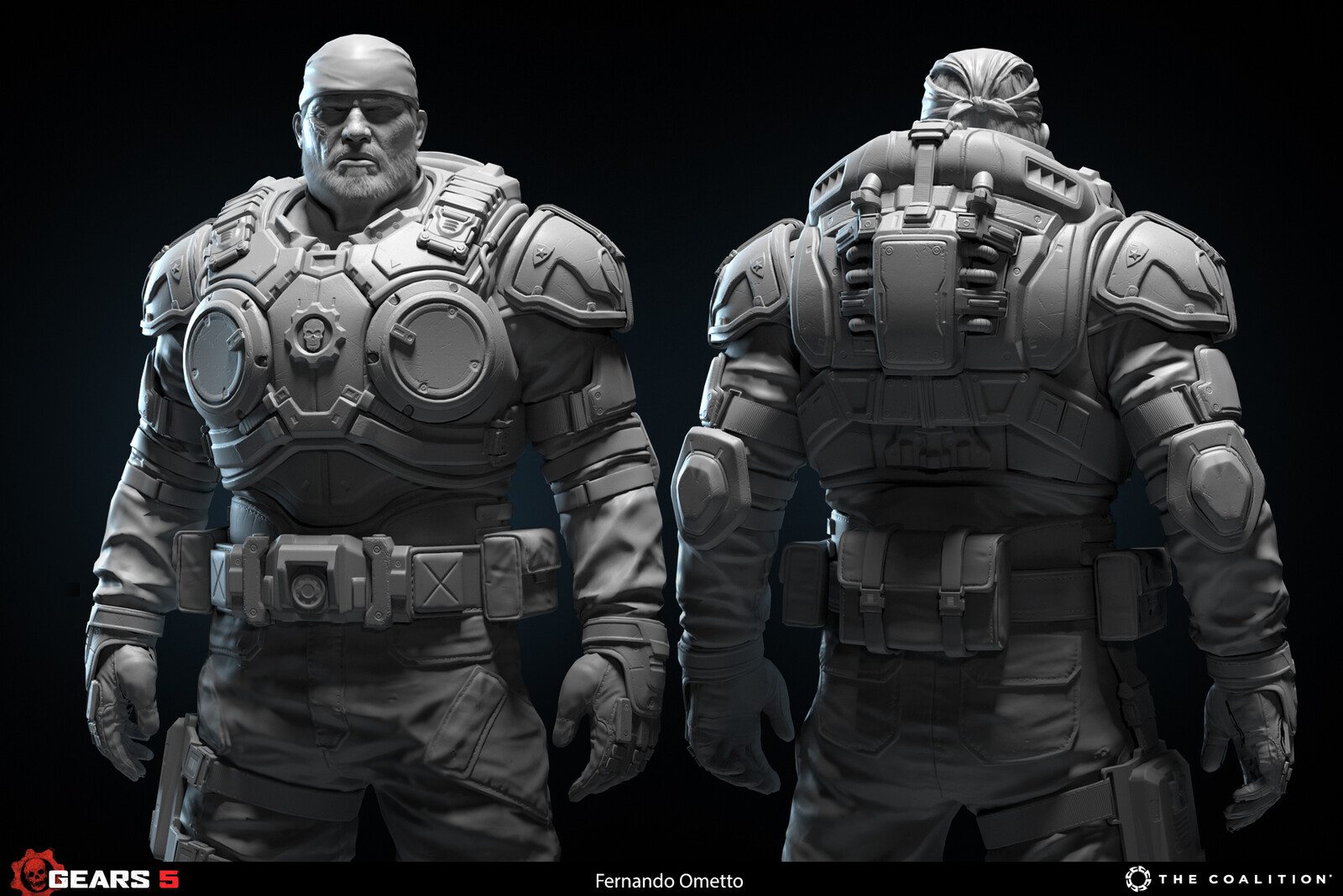 Fernando Ometto - Marcus Fenix Gears 5