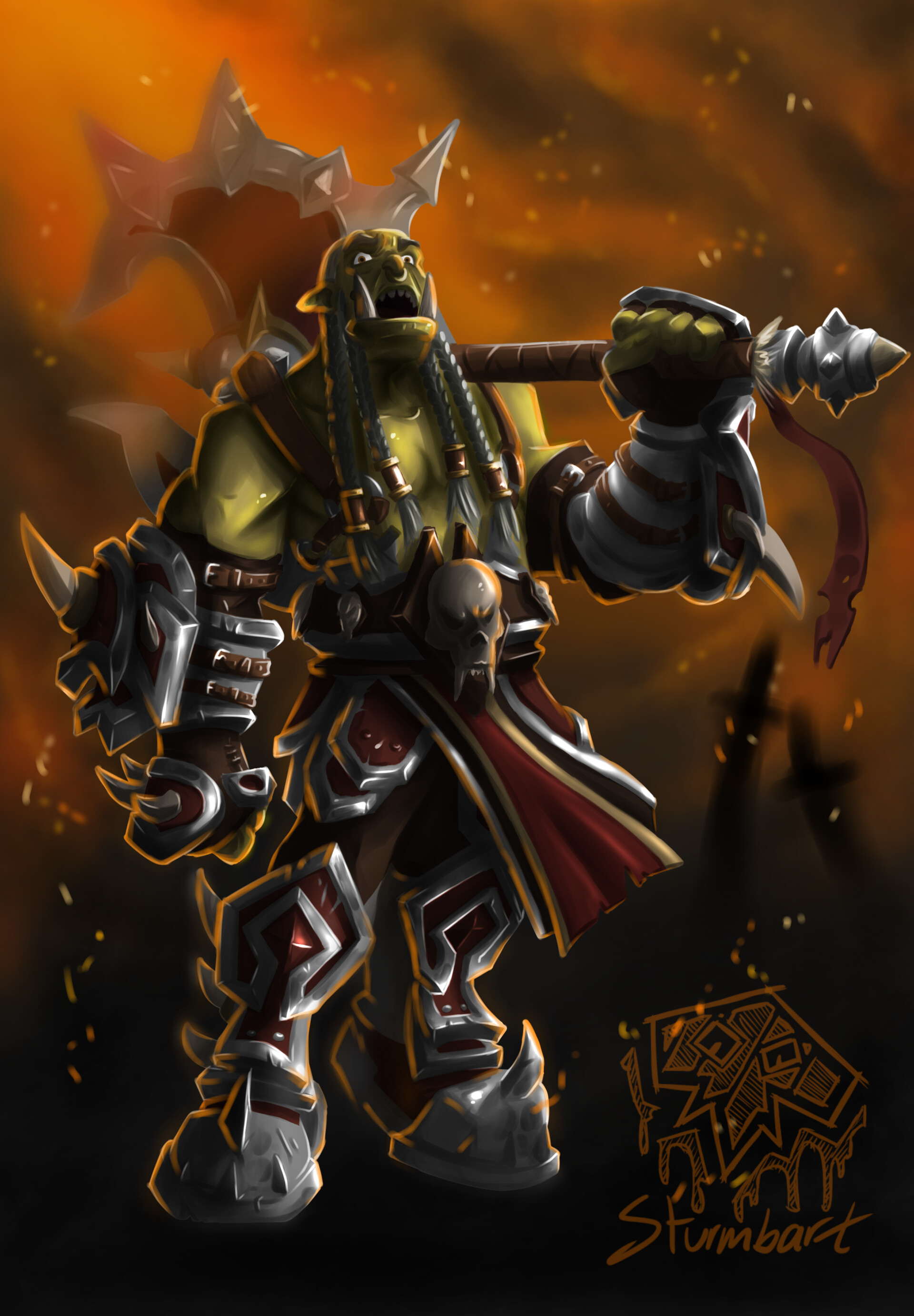 ArtStation - Overlord Saurfang