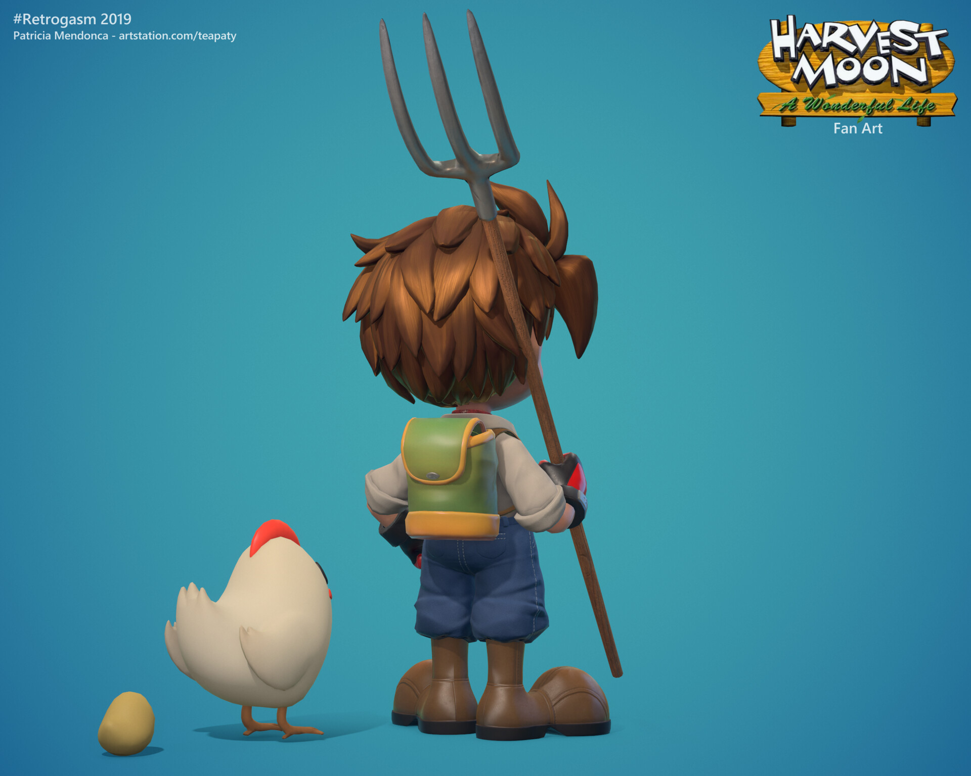 Patricia Mendonca - Mark - Harvest Moon - Retrogasm 2019