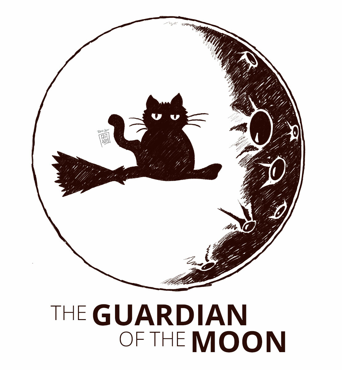 ArtStation - The Guardian of the Moon