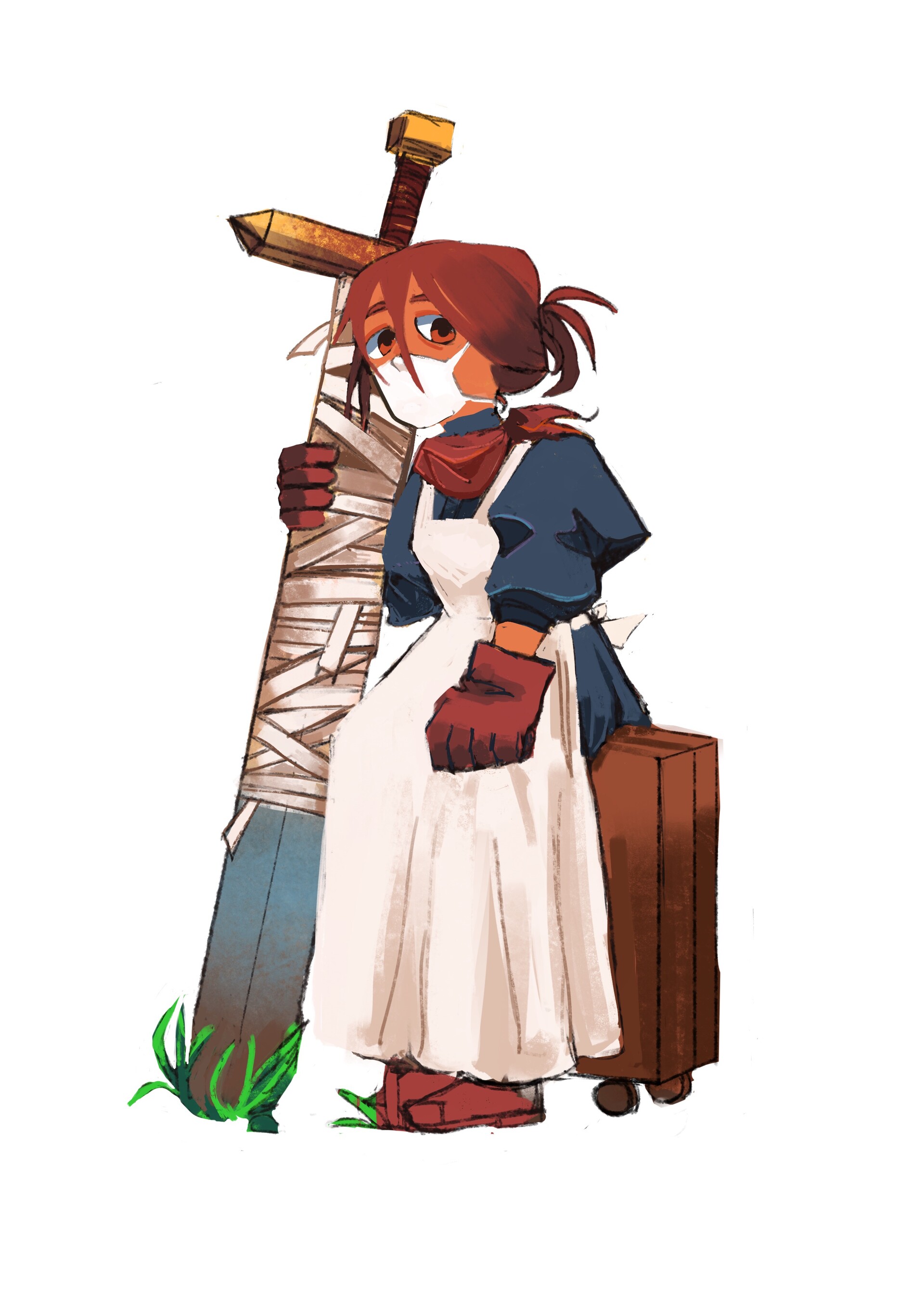 ArtStation - A sick swordsmith